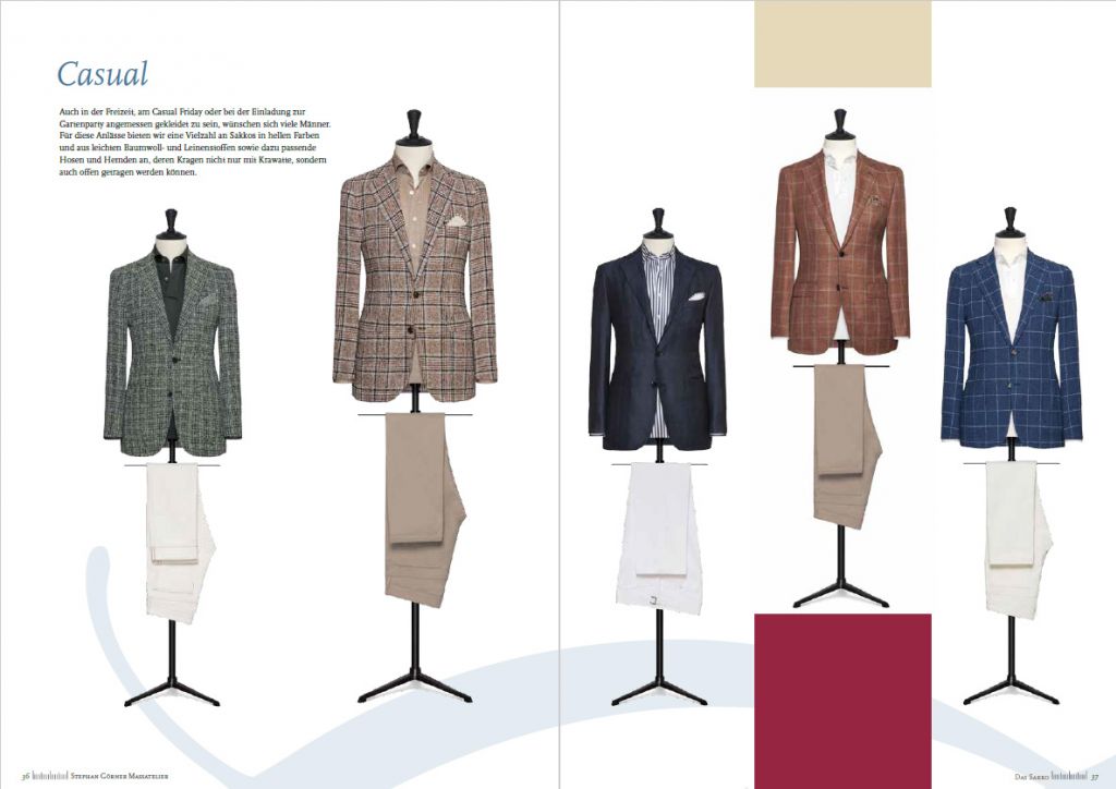 Katalog - Stephan Görner Maßkonfektion